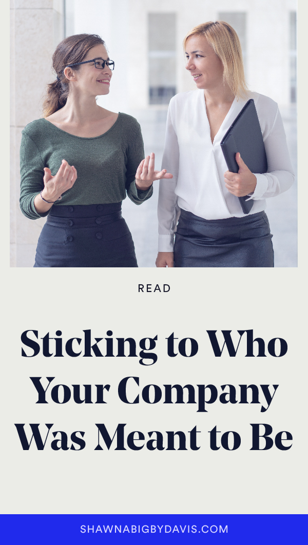 Voicing Your Values - Shawna Bigby Davis