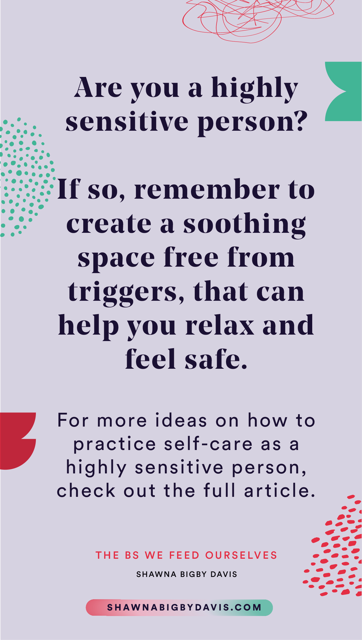 5 Self-Care Tips for Dealing with Stress when You Are Highly Sensitive ...